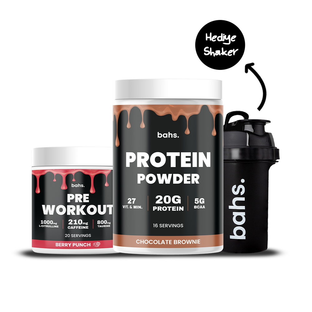 Spor Paketi | x1 Pre Workout (Berry Punch) x1 Protein Tozu (Chocolate